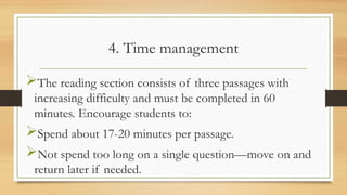 Reading Comprehension Strategies in examinations.ppt