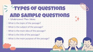 Reading Comprehension Strategy | PPTX