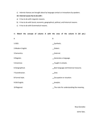 Reading comprehension test the english language | PDF | Programming ...