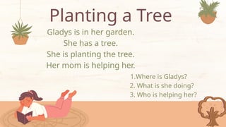 Reading Comprehension Worksheet for Grade Three.pptx