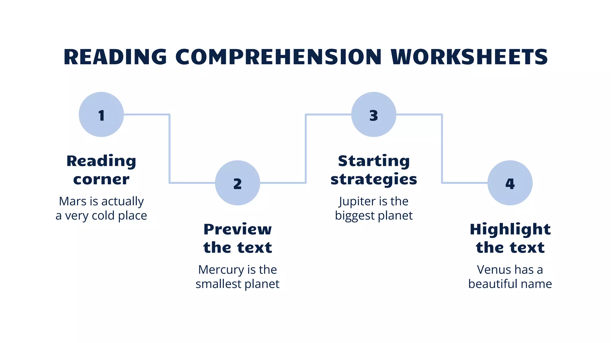 Reading Comprehension Worksheets Infographics by Slidesgo.pptx