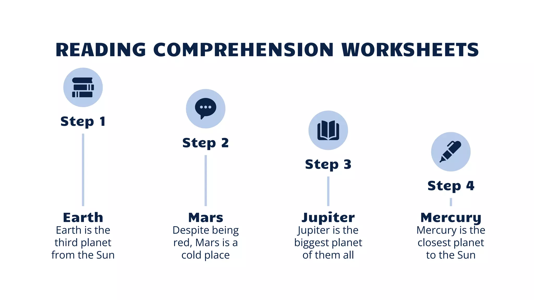 Reading Comprehension Worksheets Infographics by Slidesgo.pptx