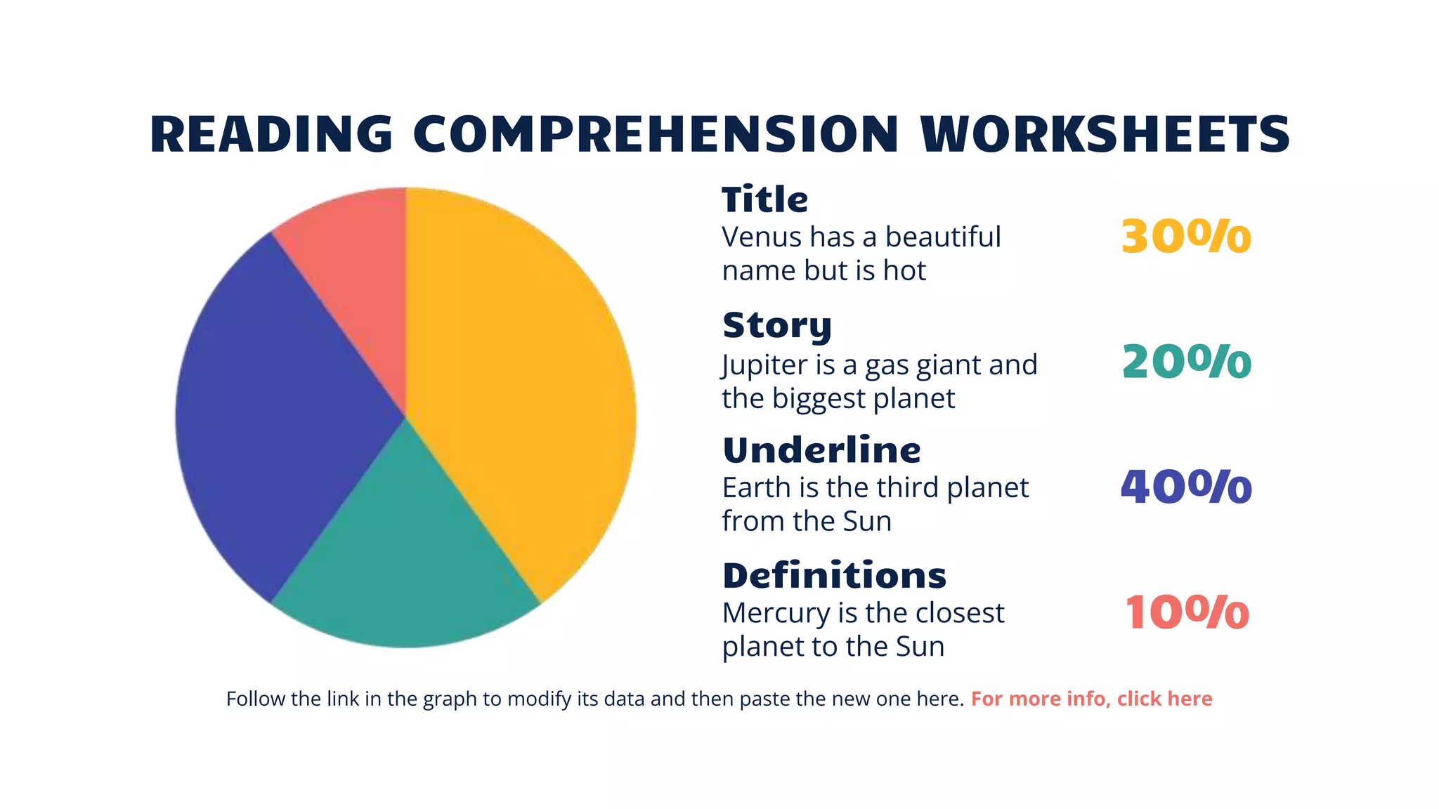 Reading Comprehension Worksheets Infographics by Slidesgo.pptx