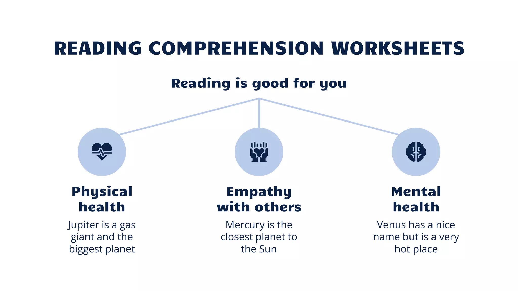 Reading Comprehension Worksheets Infographics by Slidesgo.pptx