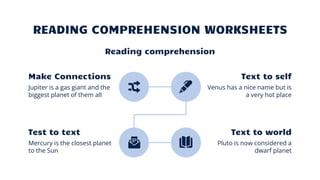 Reading Comprehension Worksheets Infographics by Slidesgo.pptx ...