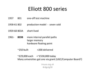 Reading computing is 50 | PPT | Free Download