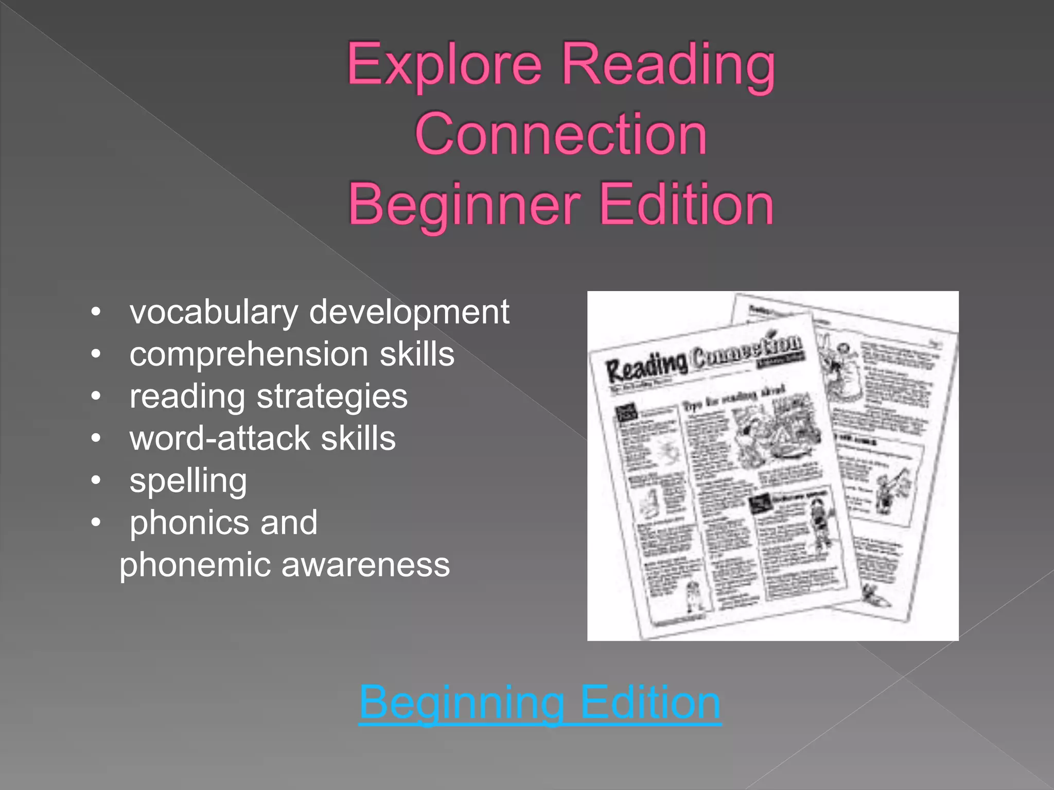 Reading connection presentation | PPT