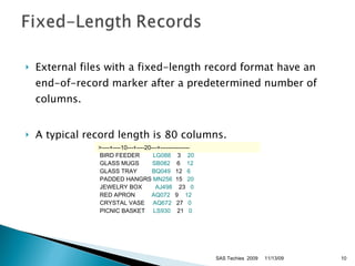 Reading Fixed And Varying Data | PPT