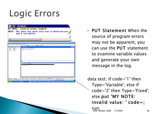 Understanding SAS Data Step Processing | PPT | Programming Languages | Computing