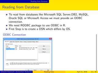 Reading data into r | PDF