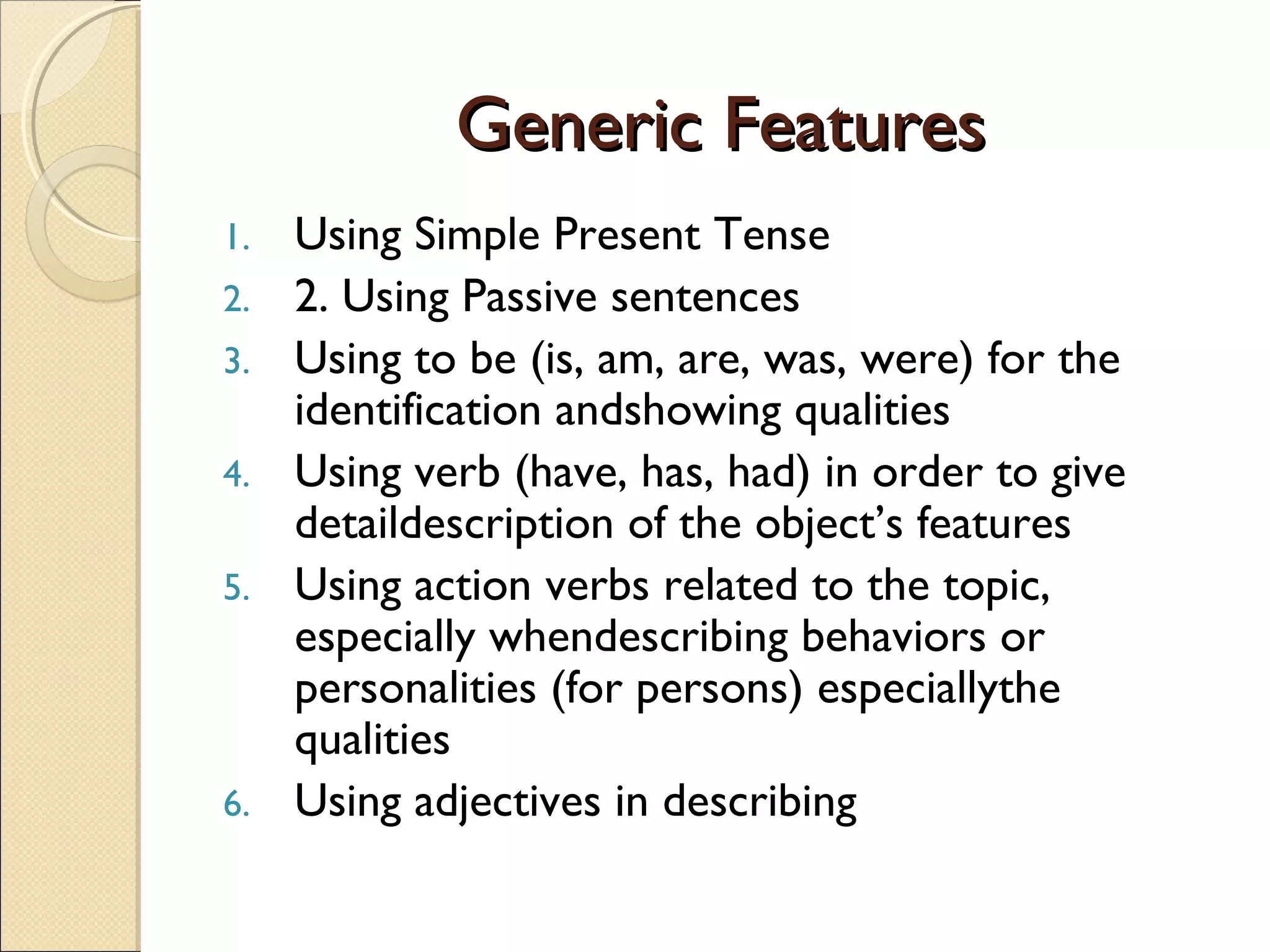 Reading descriptive text | PPT