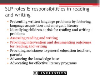 Where Communication and Reading Difficulties Meet | PDF | Ear, Nose and ...