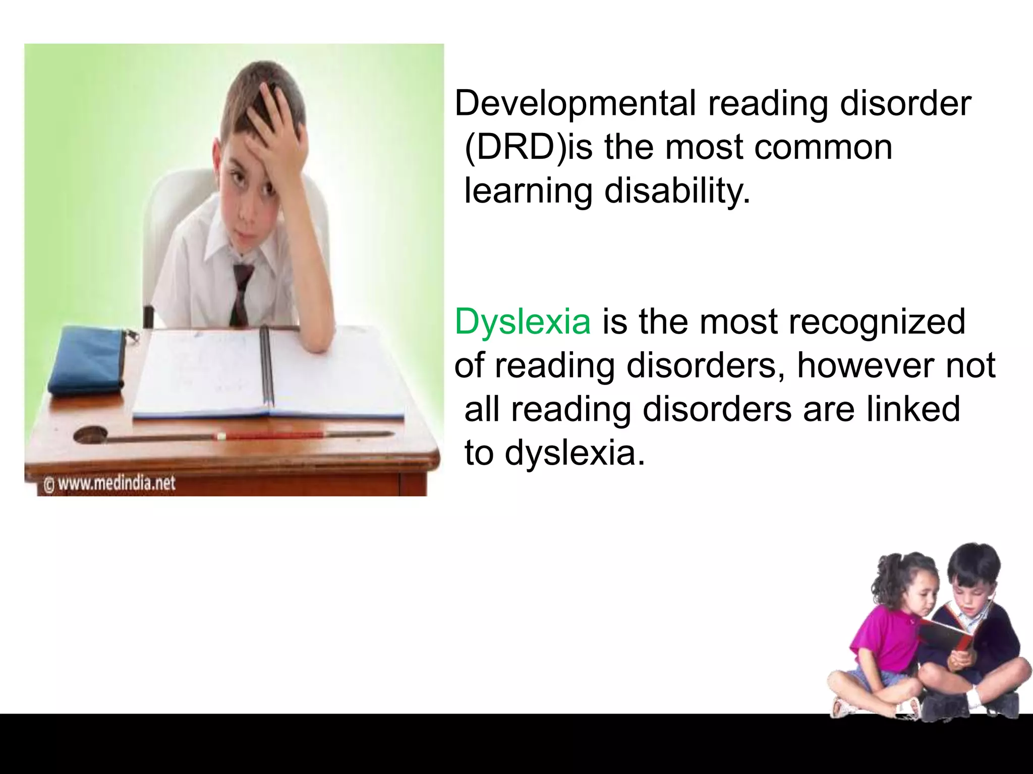Reading difficulties | PPTX