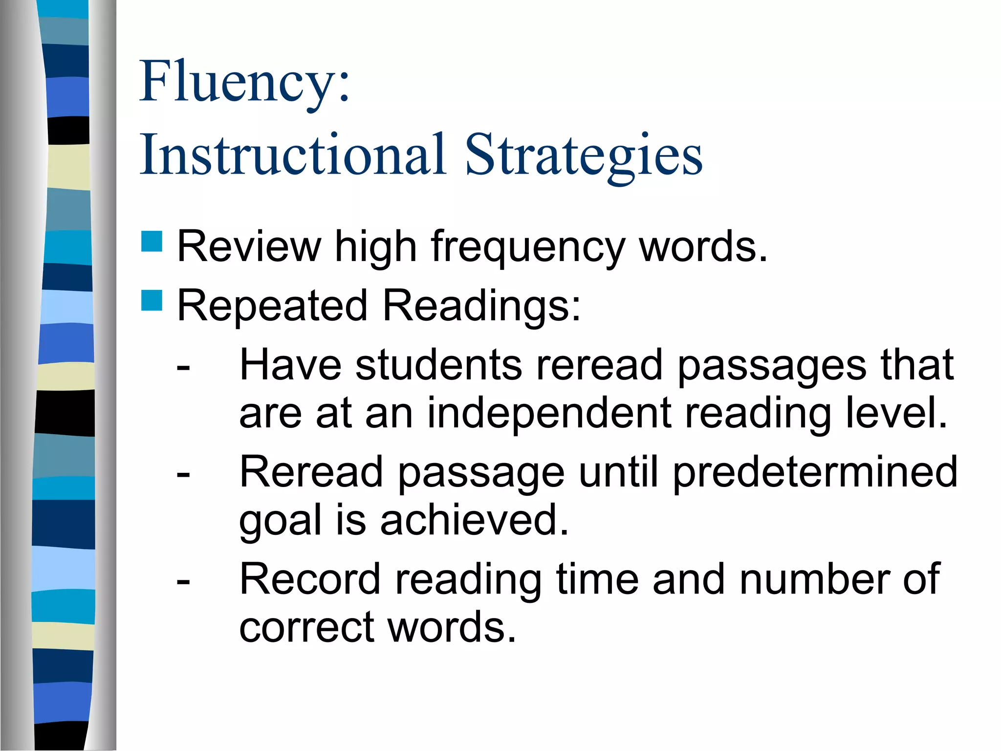 Reading difficulties & disabilities power point | PPT