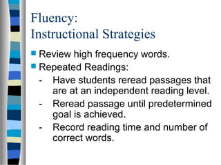 Reading difficulties & disabilities power point | PPT