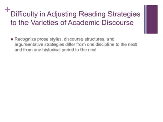 Reading difficult texts | PPT