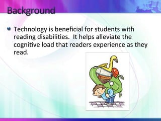 Reading disability & technology | PDF
