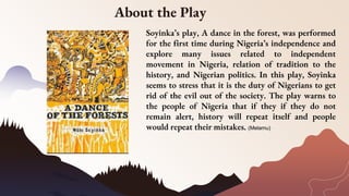 Reading Ecocriticism in the play ‘A Dance of the forest’ by Wole ...