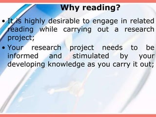 Reading & effective note taking | PPT