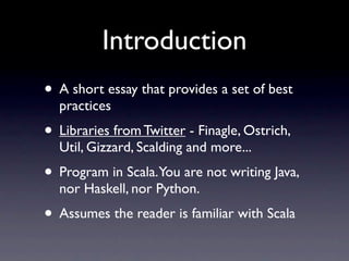 Learning from "Effective Scala" | KEY