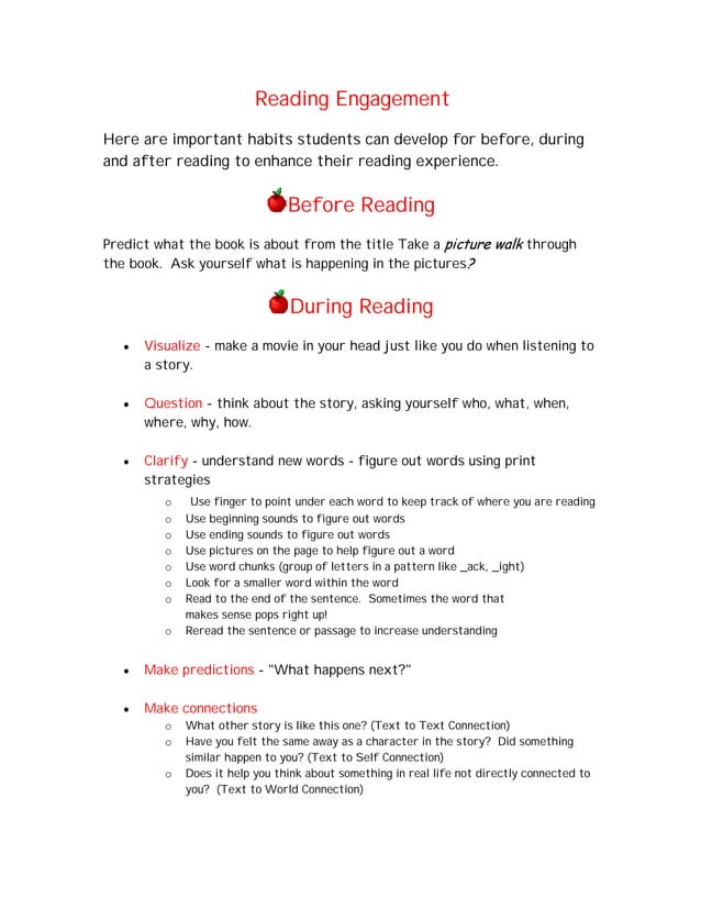 Reading Engagement | PDF