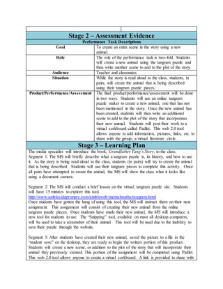 Reading Enrichment Lesson | DOCX