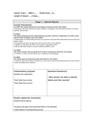 Reading enrichment unit | DOC