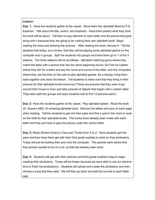 Reading enrichment unit | DOC