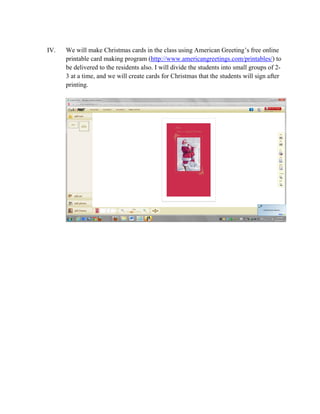 Kindergarten Holidays Enrichment Unit