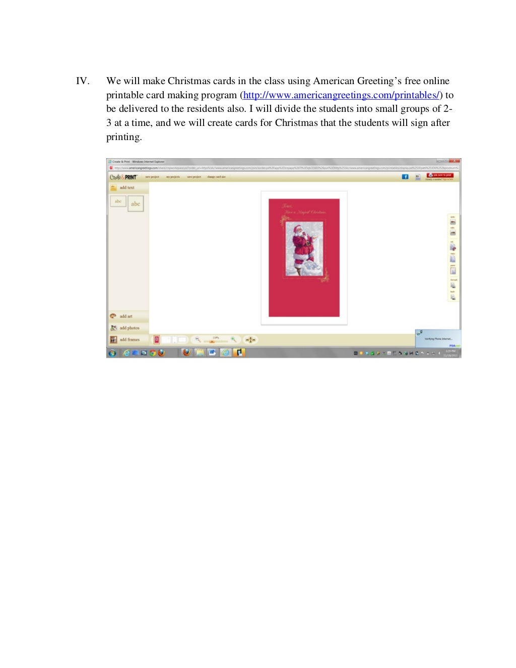 Kindergarten Holidays Enrichment Unit