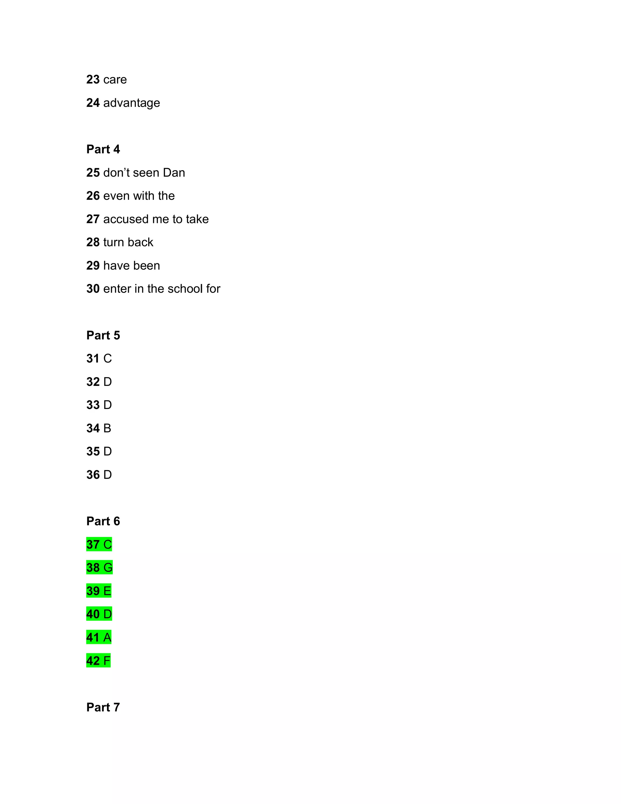 Reading exercise 2 | PDF