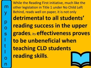 Reading First | PPT