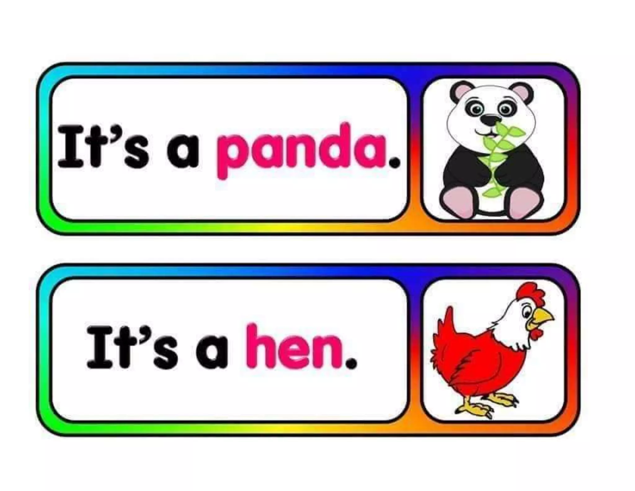 Reading Flash Cards | DOCX