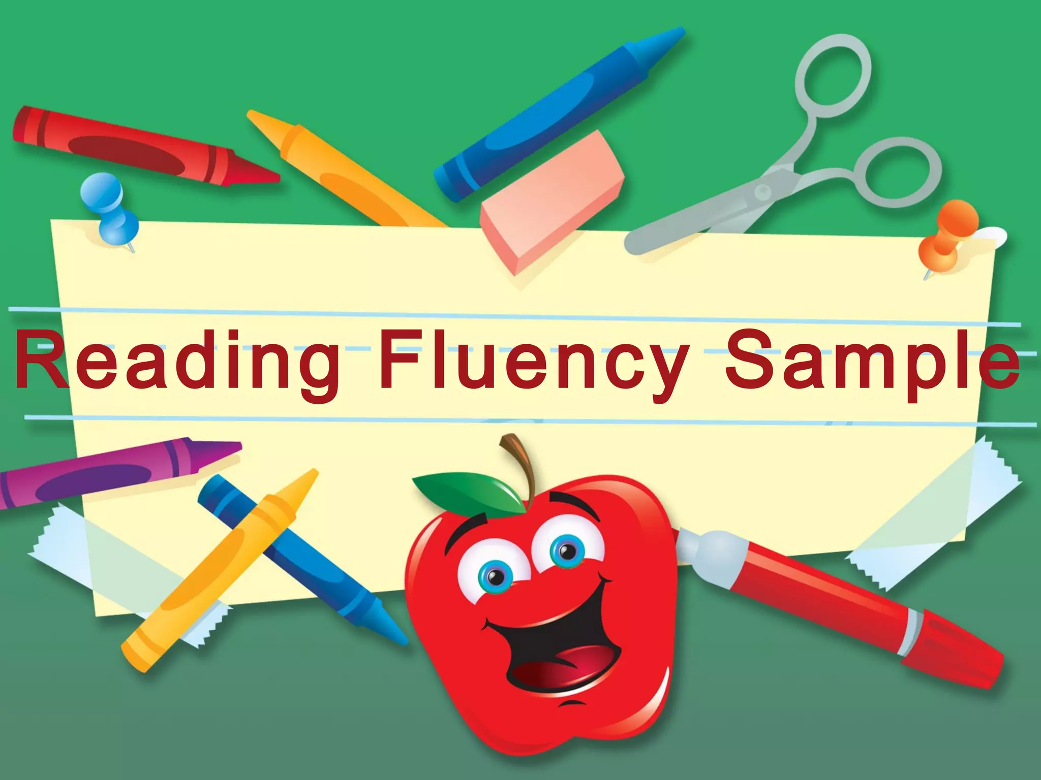 Reading Fluency - no sound | PPT