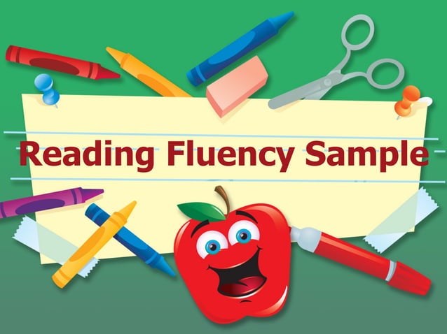 Reading Fluency Slidecast | PPT