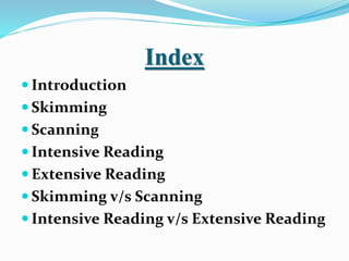 Reading fluency | PPTX