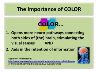 Reading Focus Card Slideshow--2012