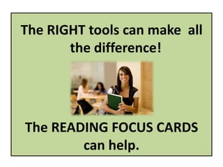 Reading Focus Card Slideshow--2012