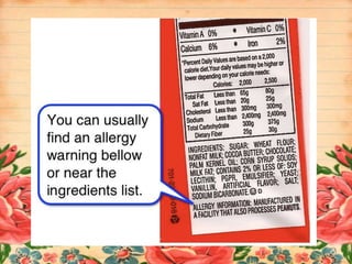Reading food labels | PPTX