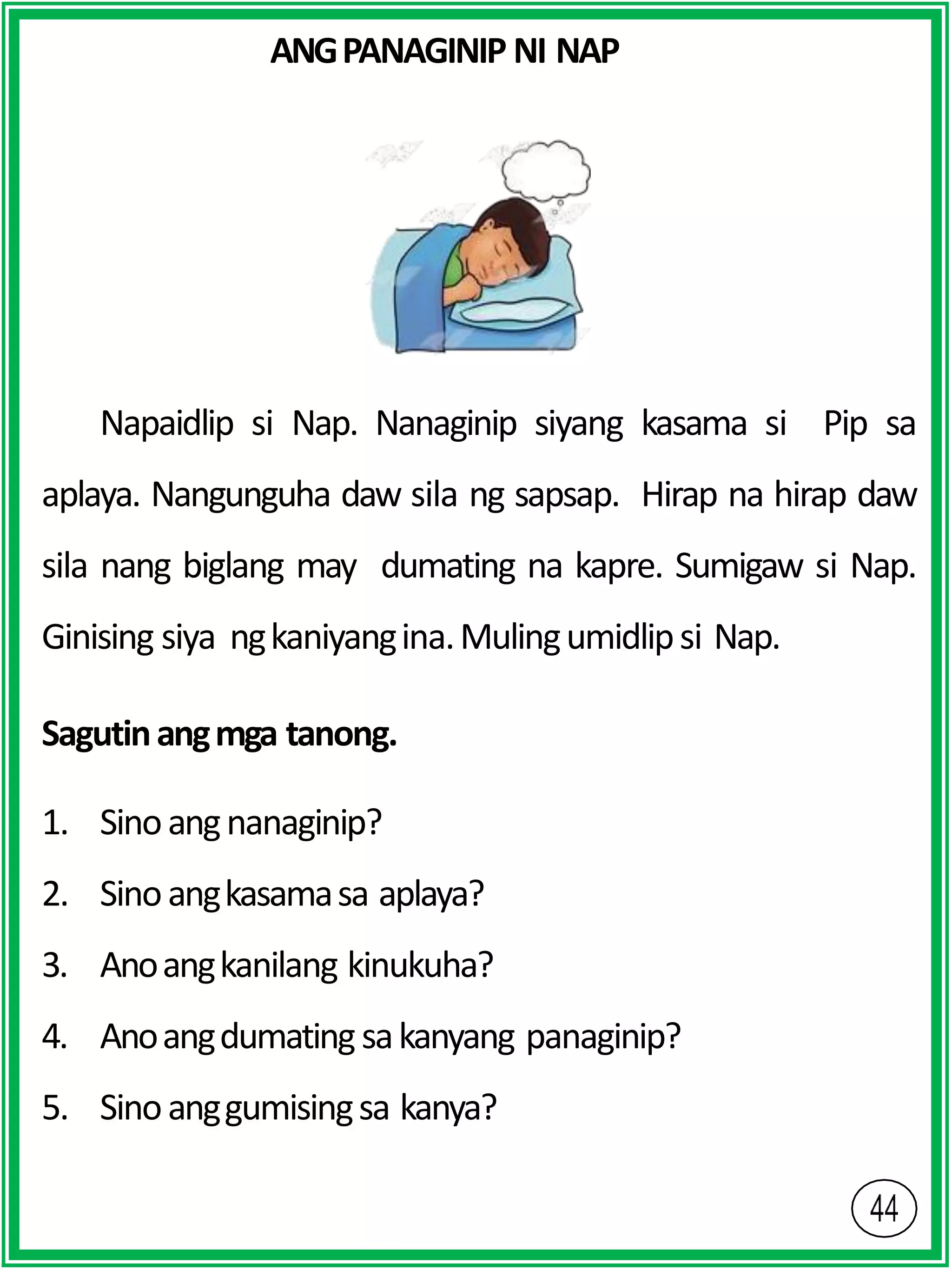 Reading for 2 nd q fil converted (3) - copy | PDF