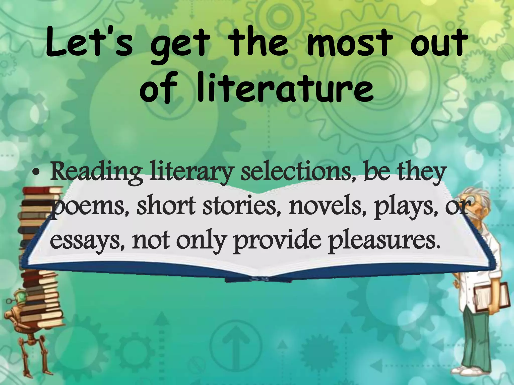 Reading for Appreciation and Enjoyment | PPTX