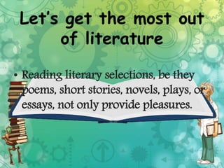 Reading for Appreciation and Enjoyment | PPTX