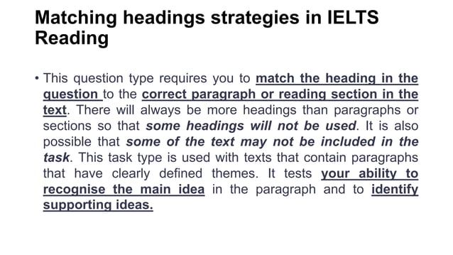 Reading for IELTS_Preparation for IELTS reading test | PPT