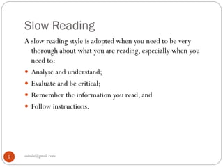 Reading for information | PPTX
