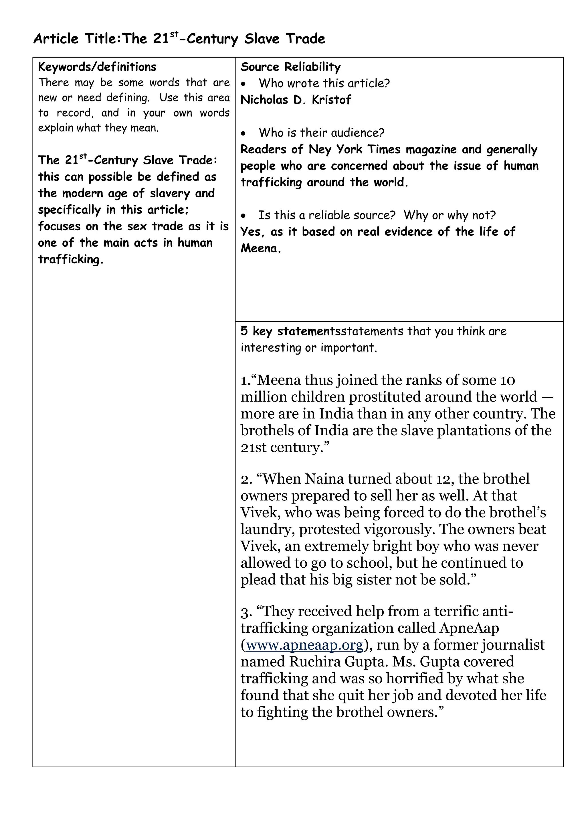 Reading for information gp worksheet | DOCX