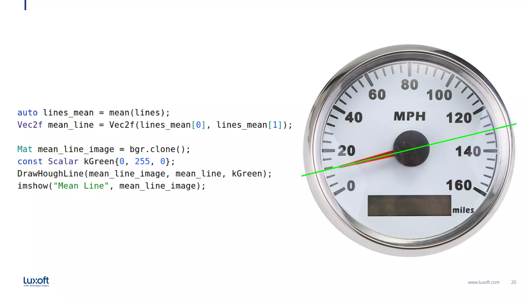 Oleksii Kuchuk "Reading gauge values with open cv imgproc" | PPT