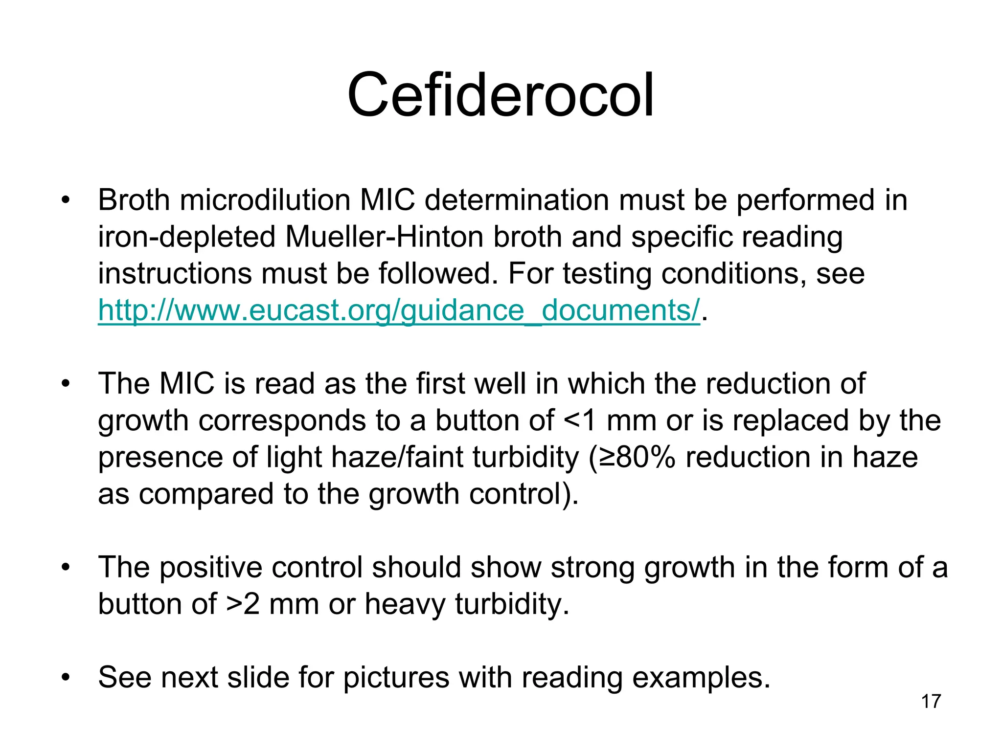 Reading_guide_BMD_v_5.0_2024_EUCAST MIC interpretation | PDF