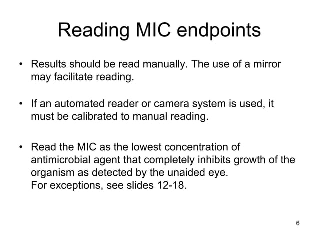 Reading_guide_BMD_v_5.0_2024_EUCAST MIC interpretation | PDF