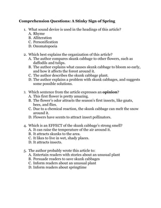 Reading Homework: Example | DOC
