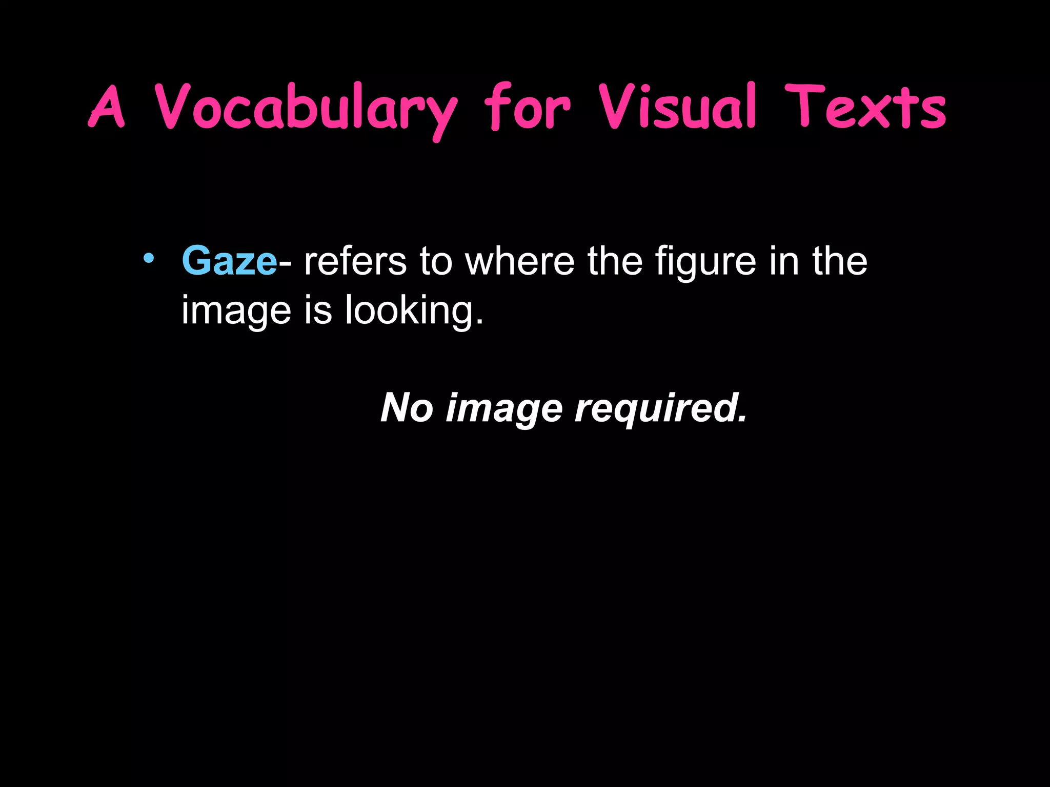 Visual Literacy and Advertising Techniques Glossary of Terms | PPT